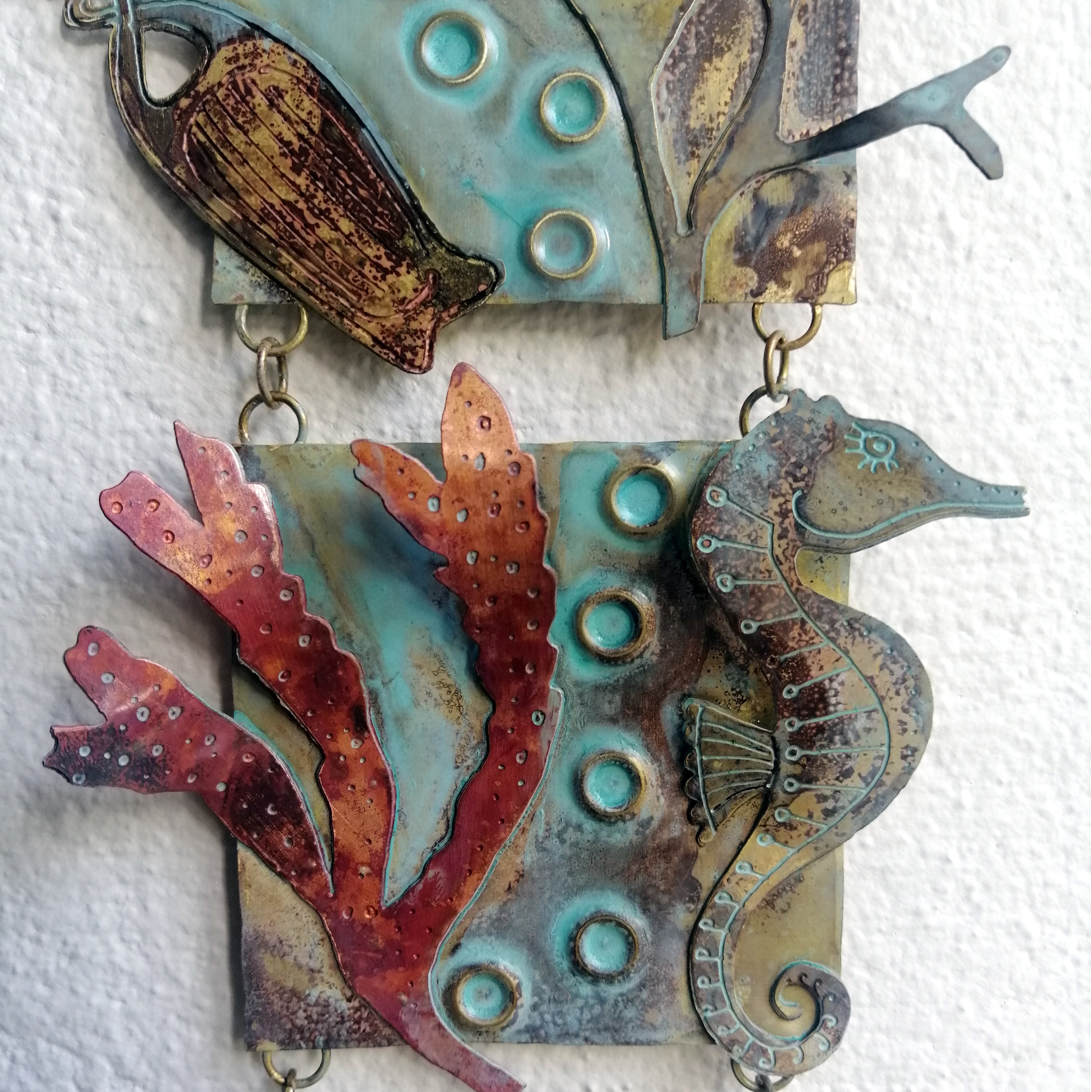 Small seaweed panel wall art – Sharon McSwiney